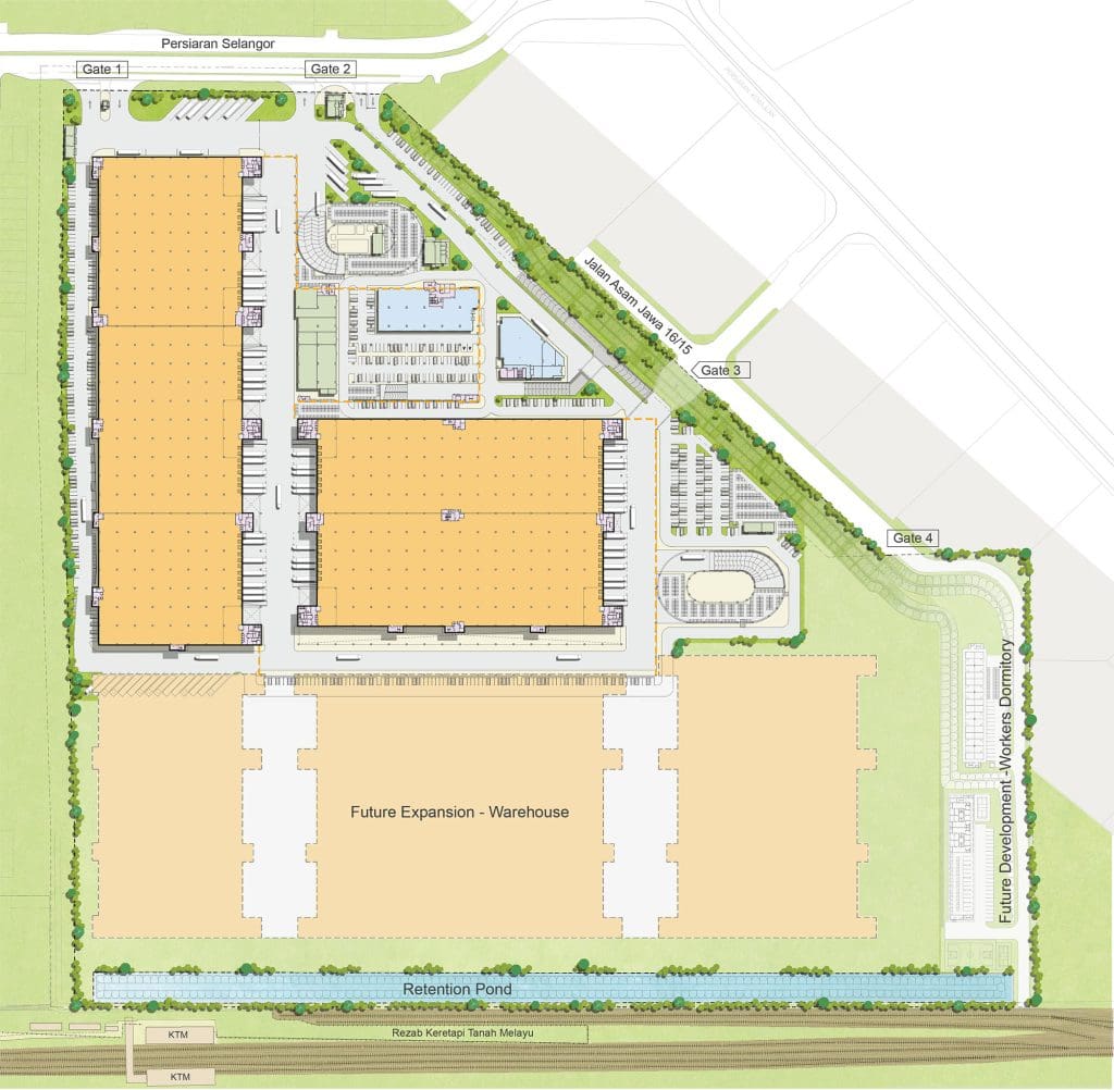 Layout Plan - Shah Alam International Logistics Hub